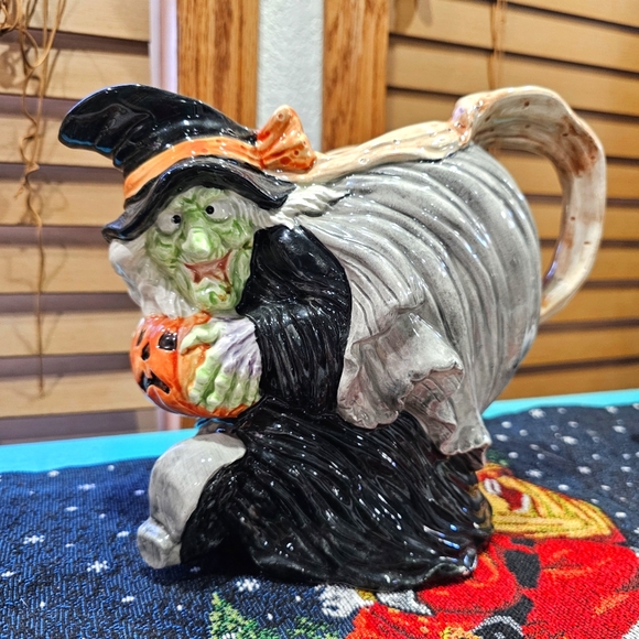 Fitz and Floyd | Holiday | Vintage Fitz And Floyd Witch And Lizard ...